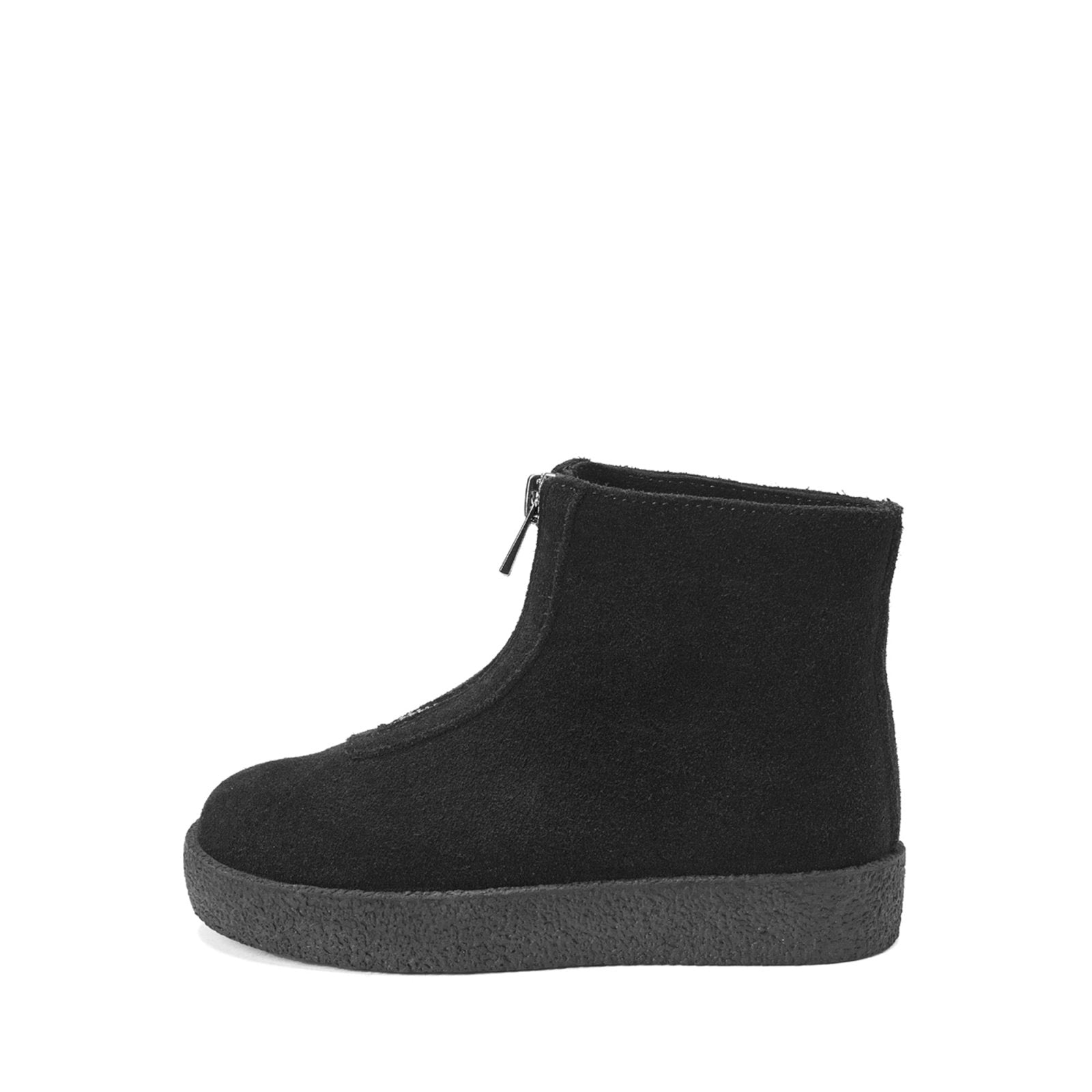 Leah Suede Black Boots for Girls | Age of Innocence