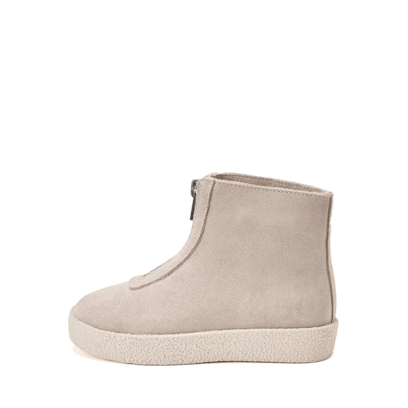 Leah Suede Light Beige Boots for Girls | Age of Innocence