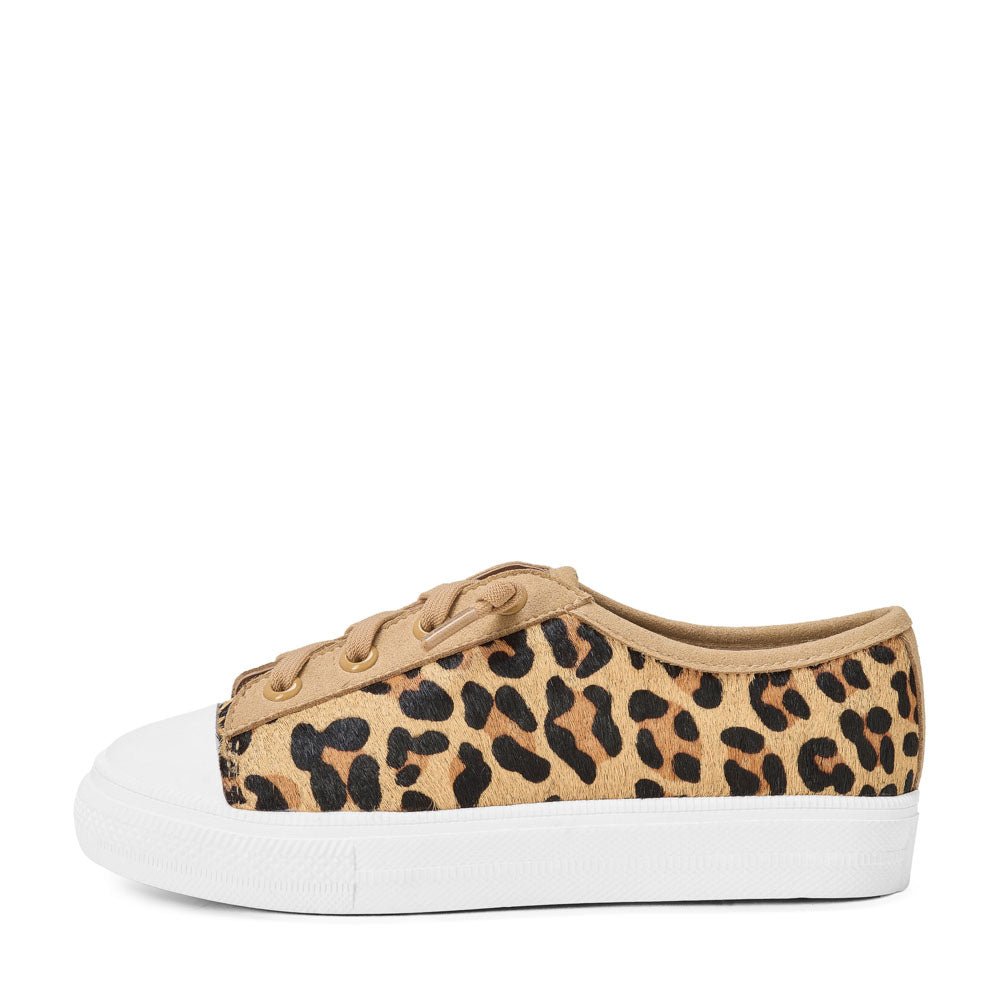 Mabel Animal Print Sneakers for Kids by Age of Innocence