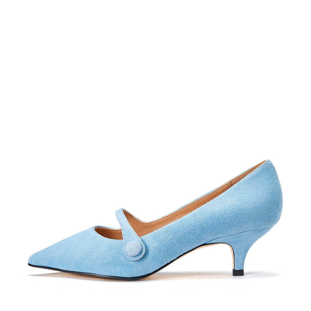 Yvonne Blue – Leather Blue for women by Age of Innocence