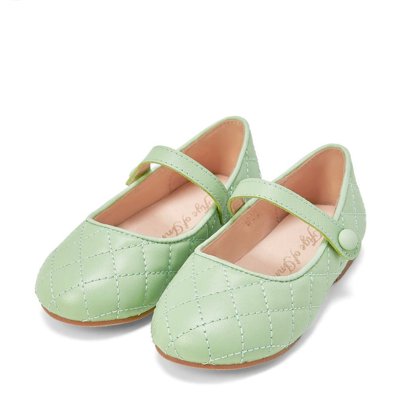 Designer Children Coco Green Shoes For Baby Girls – Age of Innocence