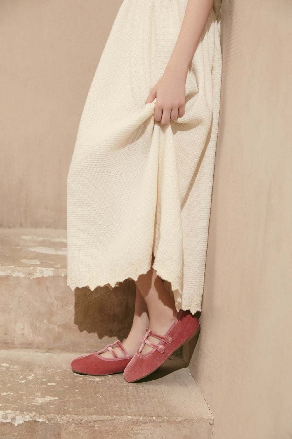 Florence Pink – Velvet Pink for girls by Age of Innocence