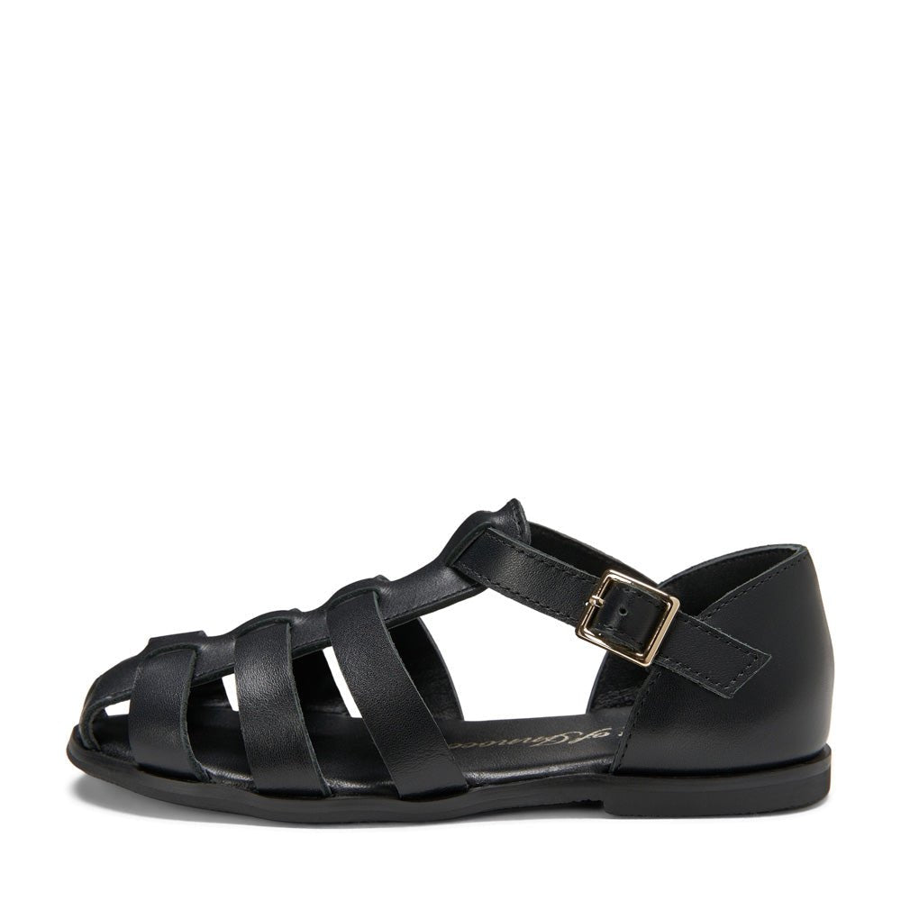 Designer Children Lana Black Sandals For Girls